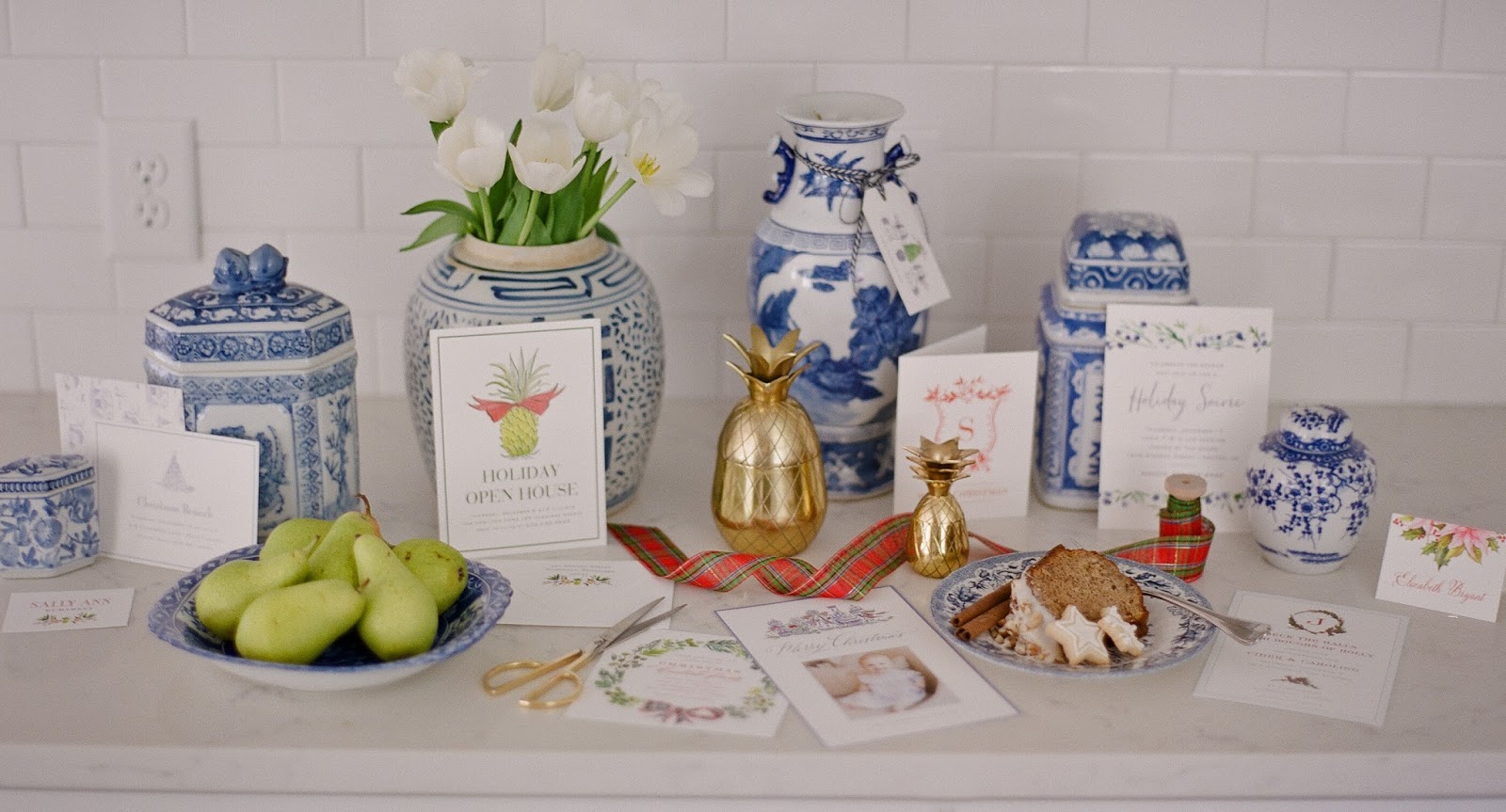 Preppy Christmas Cards with Dixie Design Collective (+GIVEAWAY) - Erin ...